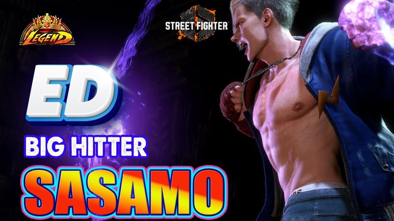SF6 🔥 SASAMO Aggressive " ED "🔥 SF6 DLC High Level Replays - YouTube