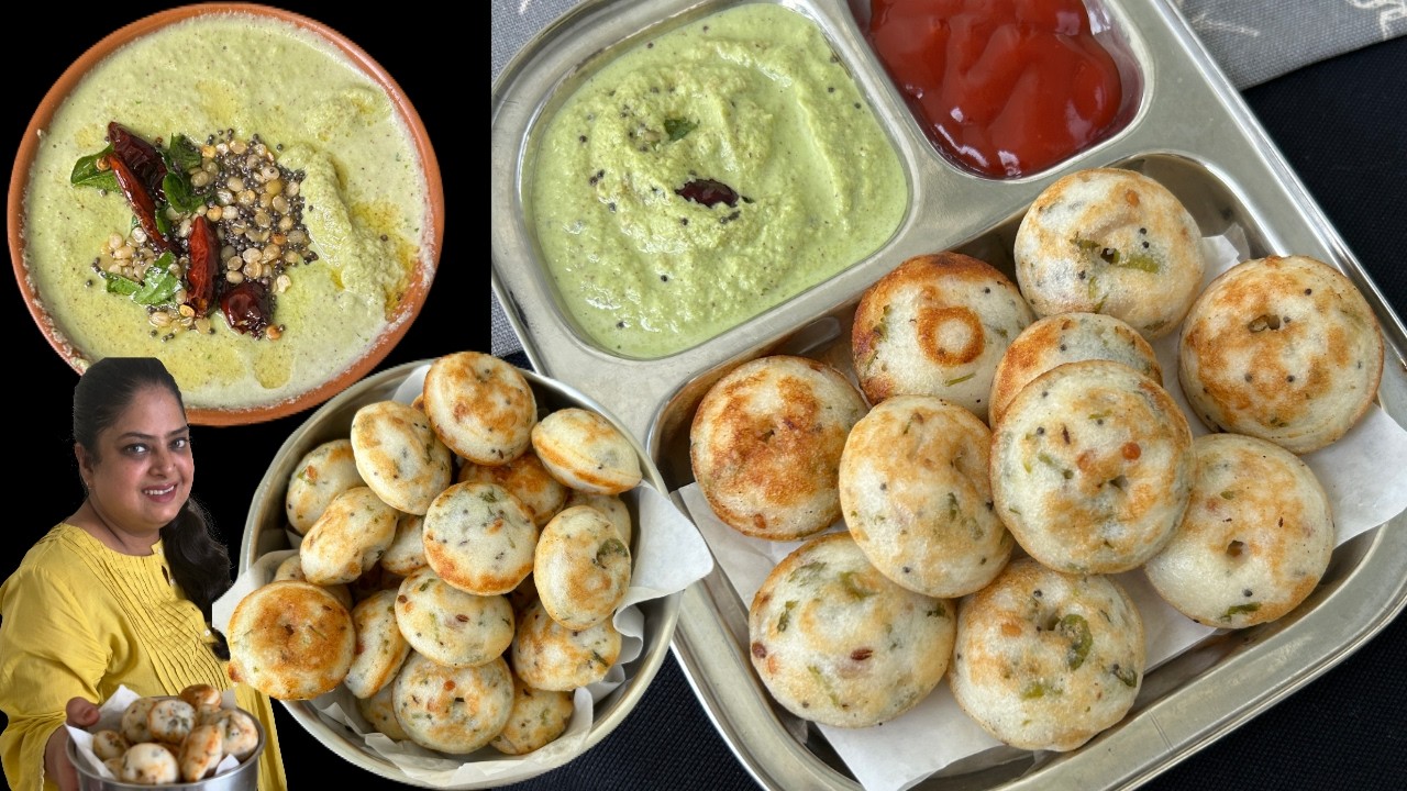 Appe Recipe| Coconut Chutney Recipe| Healthy Breakfast - YouTube