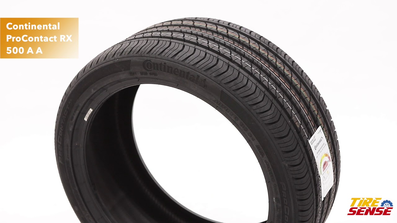Continental_ProContact RX_TireSense - YouTube