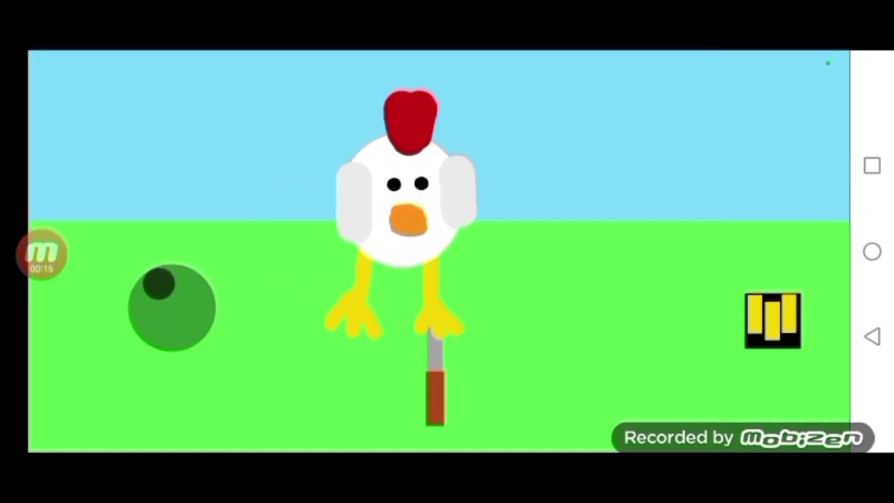 вторая часть моего 3D Chicken Gun в Pocket code - YouTube