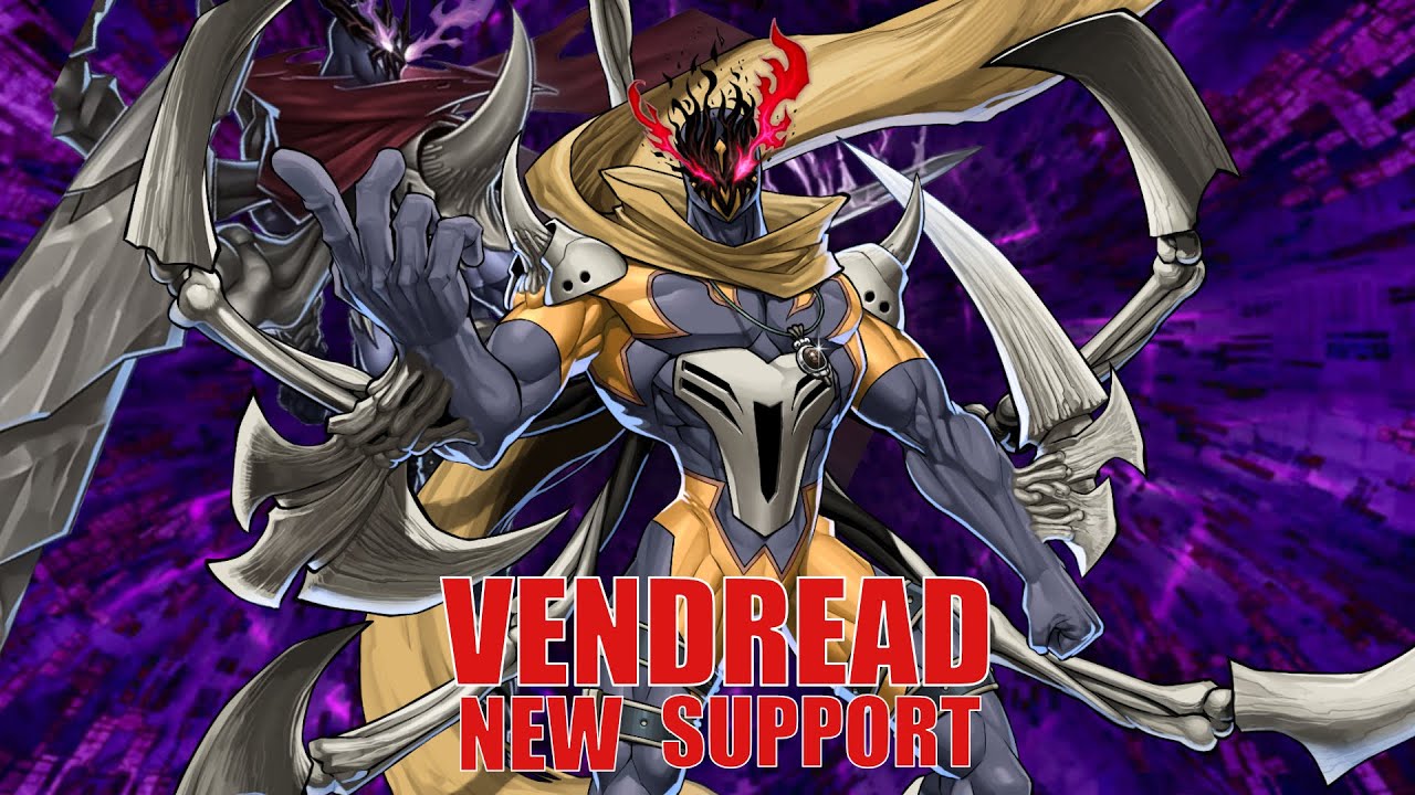 YU-GI-OH! MASTER DUEL - NEW SUPPORT VENDREAD!!!! - YouTube