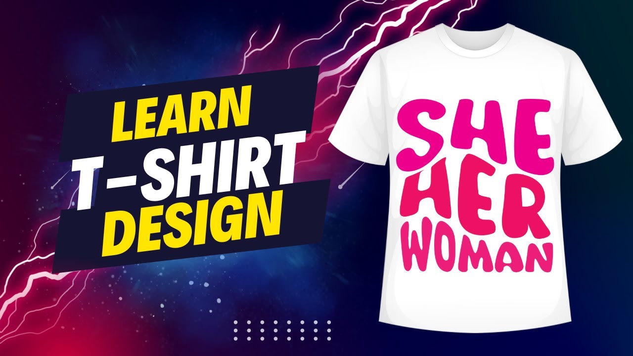 Learn How To Design T-Shirt in Adobe Photoshop | T-Shirt design in ...