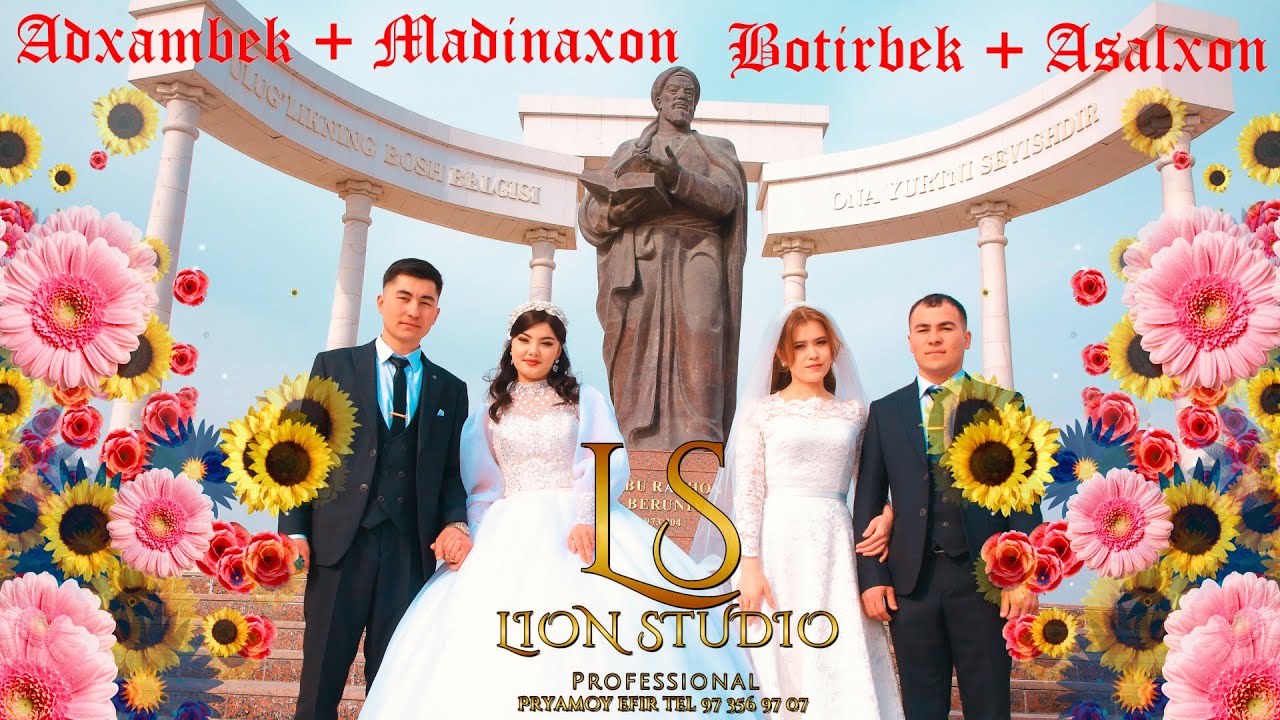 BERUNIY LION STUDIO 02 03 2023 Botir & Asaloy Adham & Madina Diyor to ...