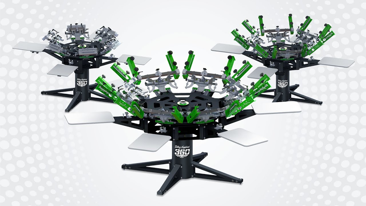 See Why the Riley 360 Manual Screen Printing Press is a Game Changer ...