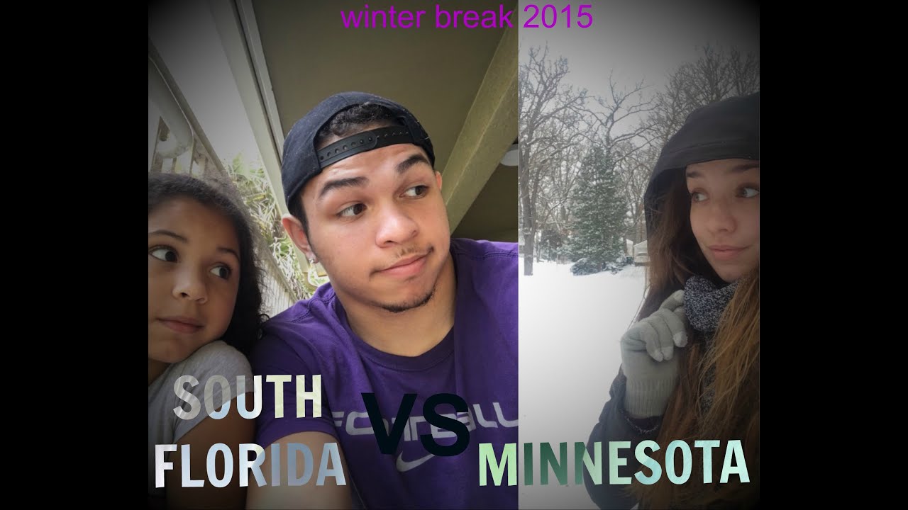 Florida winter vs Minnesota winter (MUST WATCH) - YouTube