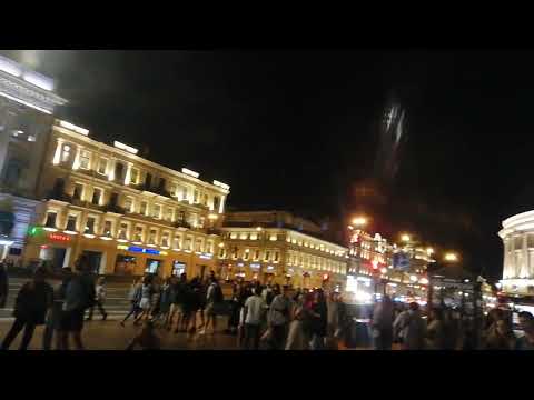 Rusya gece hayatı - Rusya sokakları - Sankt-Peterburg