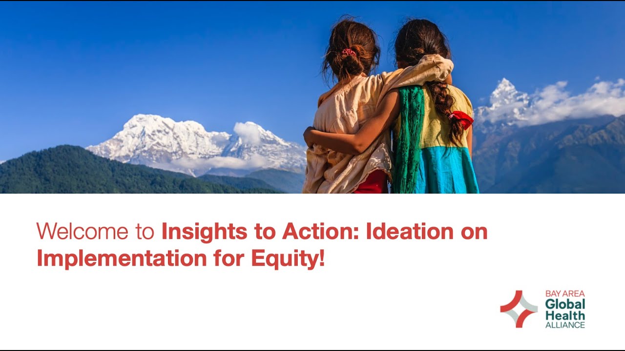 Insights to Action: Ideation on Implementation for Equity - YouTube