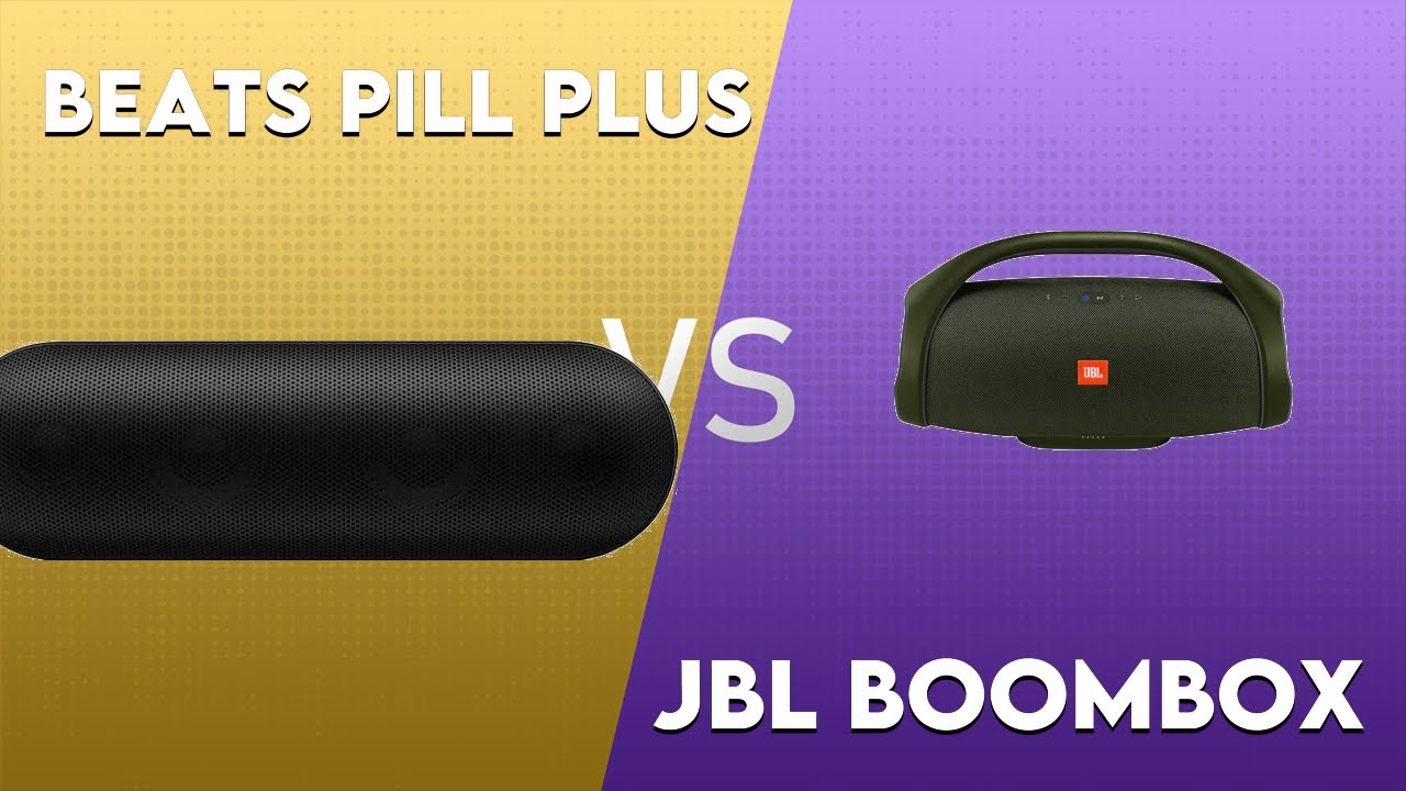 Beats Pill Plus vs JBL Boombox Technical Comparison - YouTube