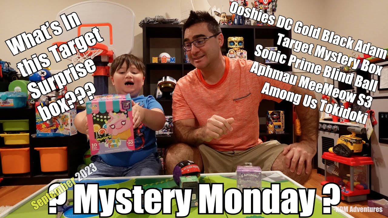 ?Mystery Monday? Sonic Prime Among Us Ooshies DC Aphmau Target Grin ...