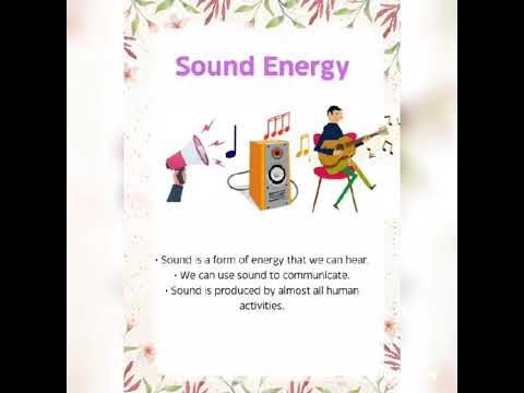 exploring light heat sound energy - YouTube