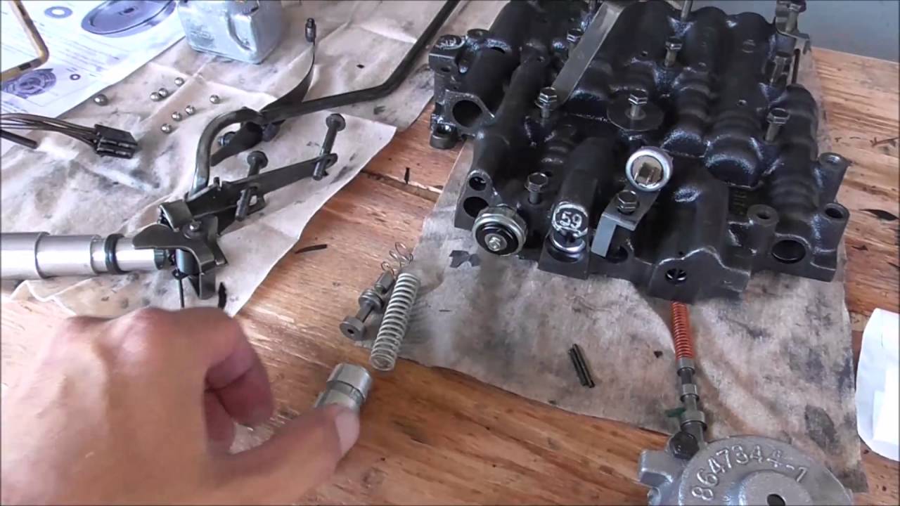 700r4 rebuild part 5 finished - YouTube