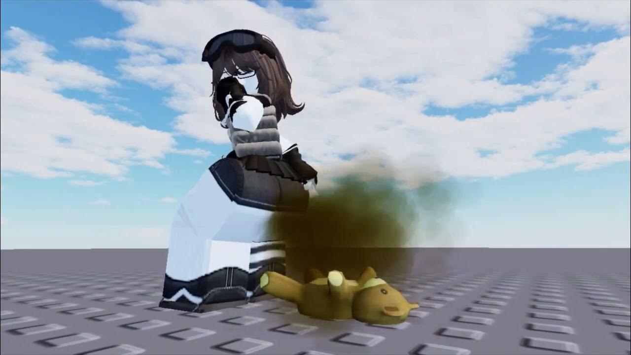 Jessica Farts On A Teddy Bear~ Roblox Girl Fart Animation Youtube