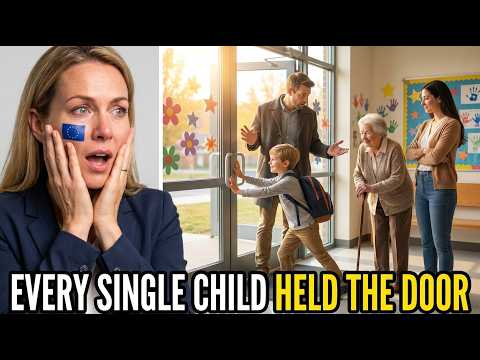 European Teachers Spent a Day in an American School - Every Single Child Held the Door