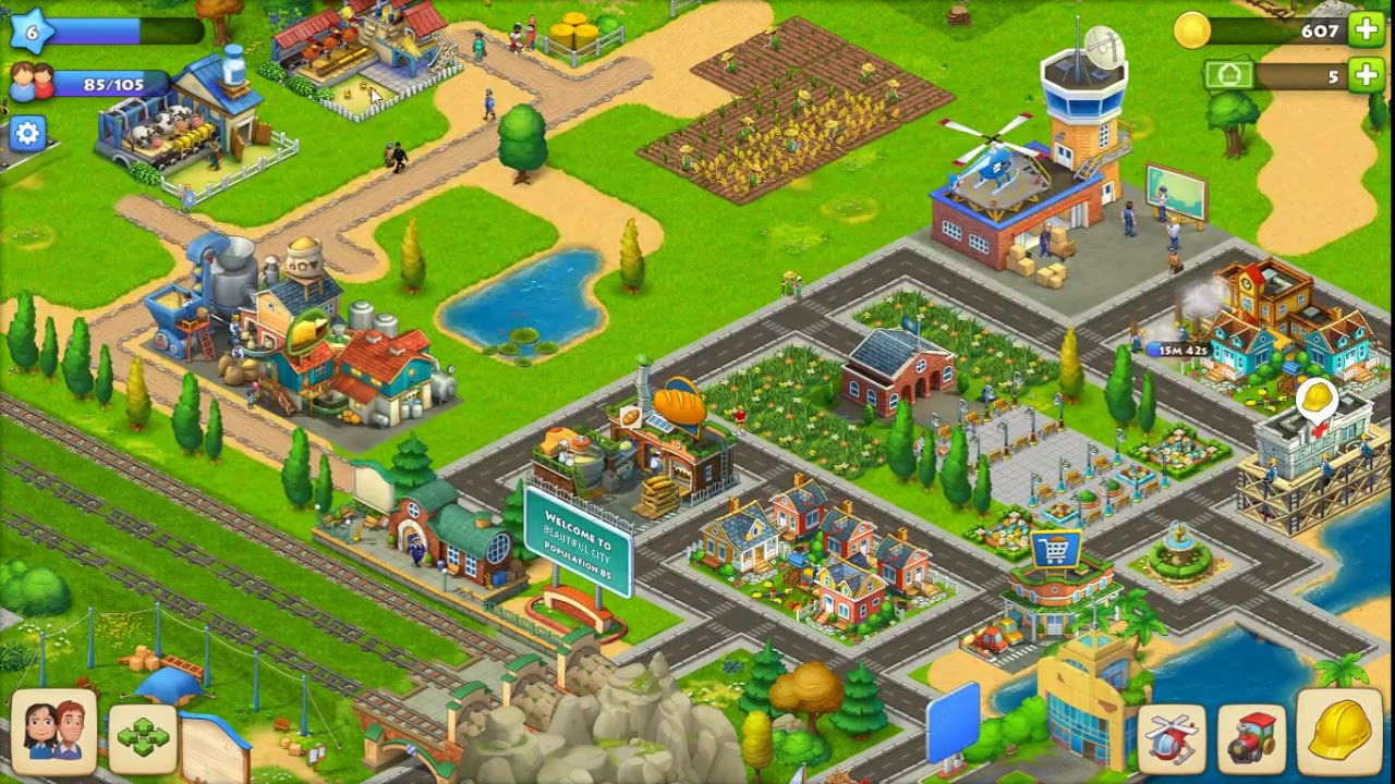 playing township walkthrough part 1 - YouTube