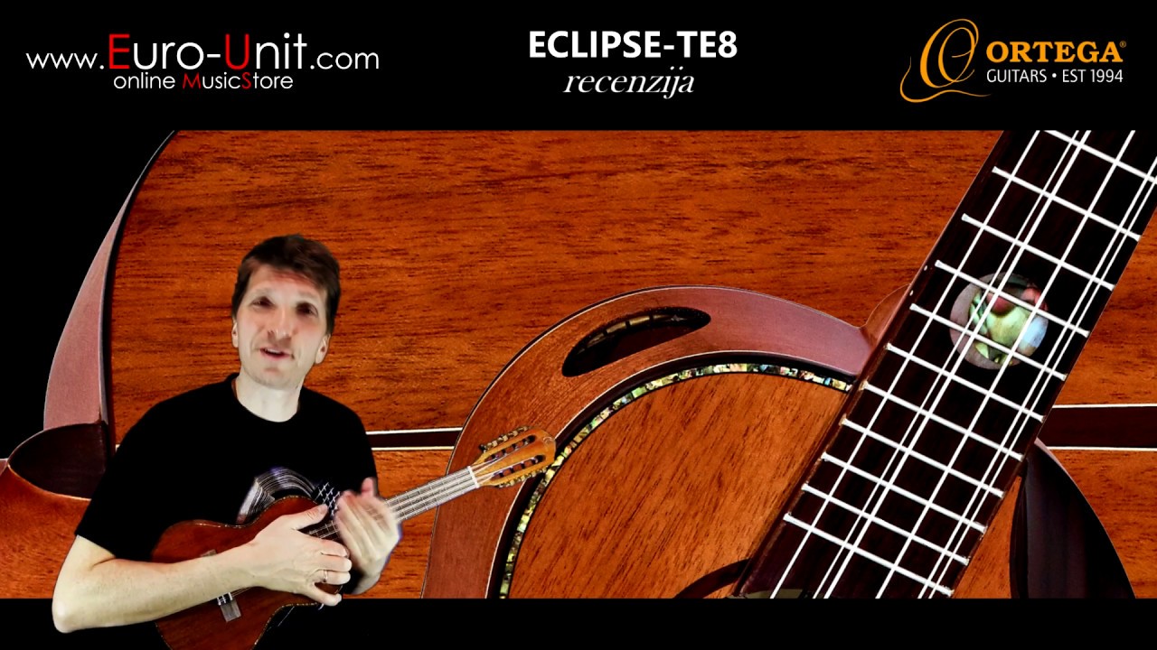 ORTEGA ECLIPSE-TE8 tenor ukulele (recenzija) - YouTube