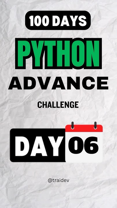 Bar Chart In Python Day 06100 Days Series Python 100dayschallenge Youtube