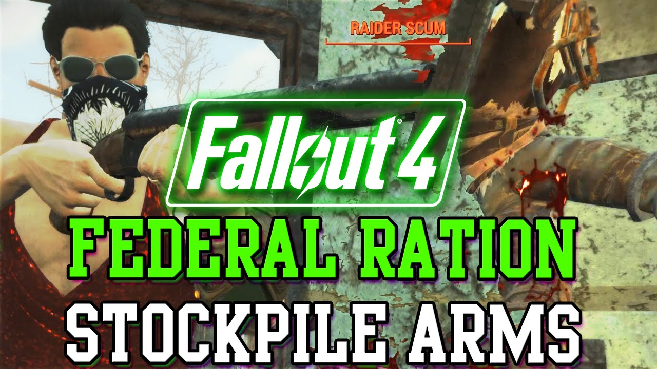 Fallout 4: Federal Ration Stockpile - YouTube