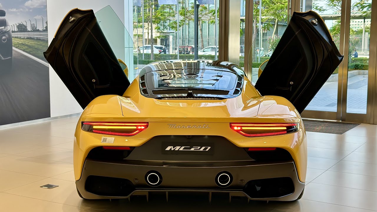 First Look ! Maserati MC20 - Engine V6 , 630hp (0-100km / 2.9 sec ...