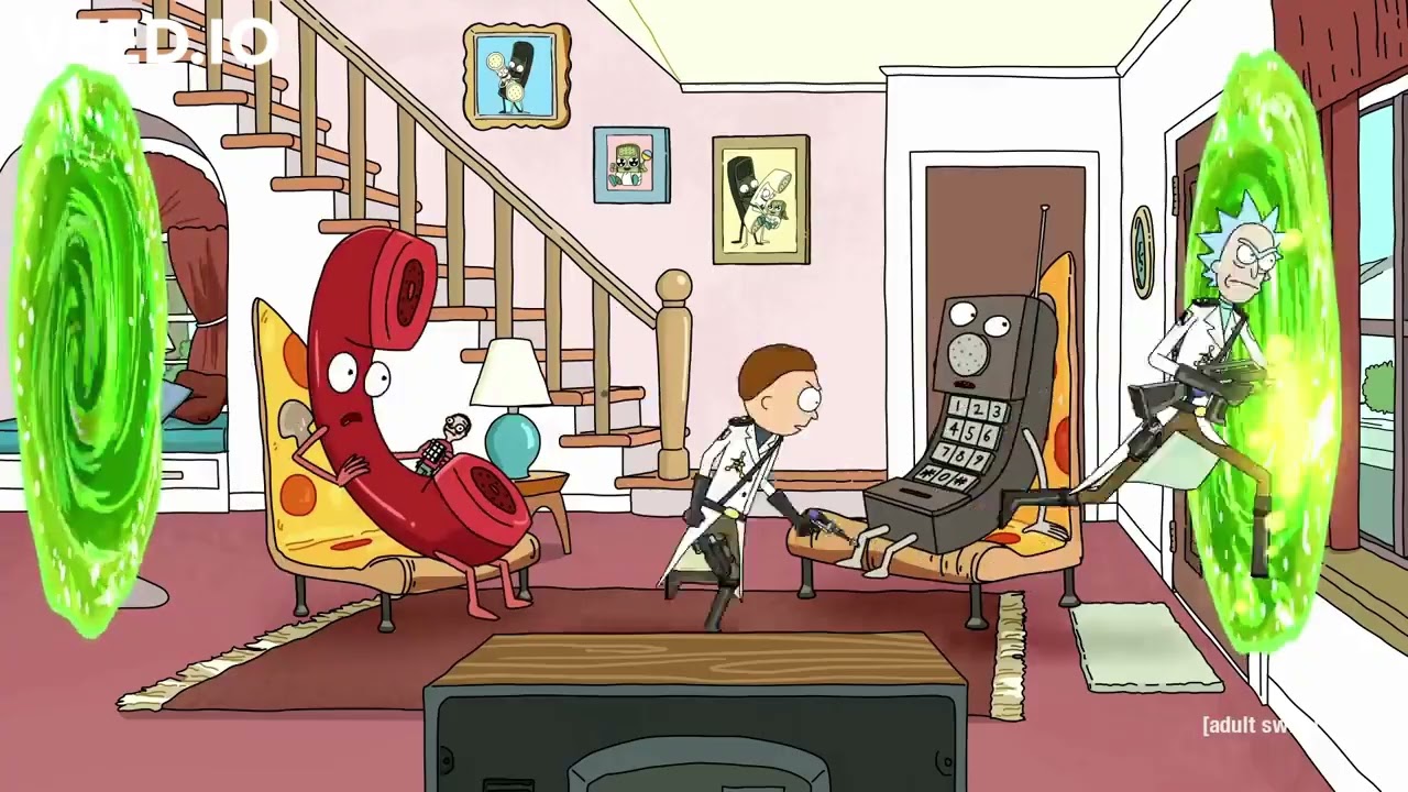Rick and Morty: Pizza Ordering People, Furniture Ordering Phones, and ...