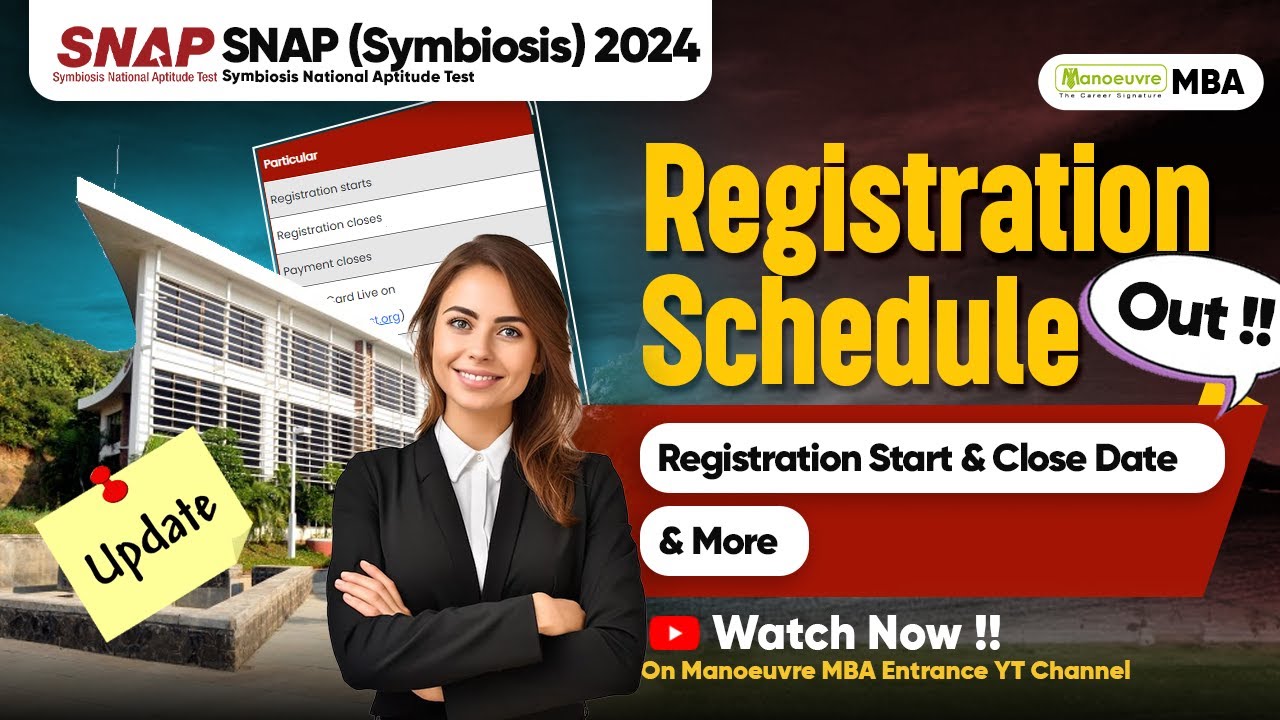 SNAP (Symbiosis) 2024 Registration Dates Out!! Important Dates | Latest ...