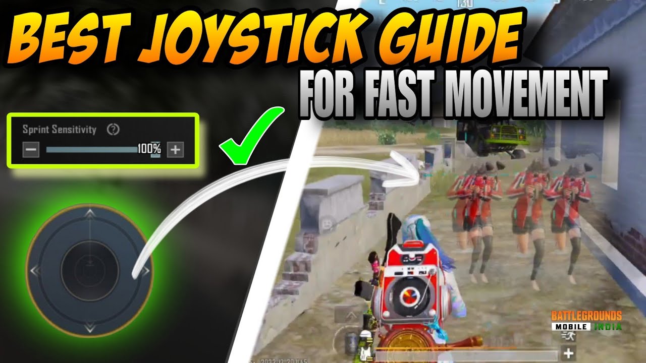 BEST JOYSTICK GUIDE FOR FAST MOVEMENT AND JIGGLE // TDM FAST MOVEMENT ...