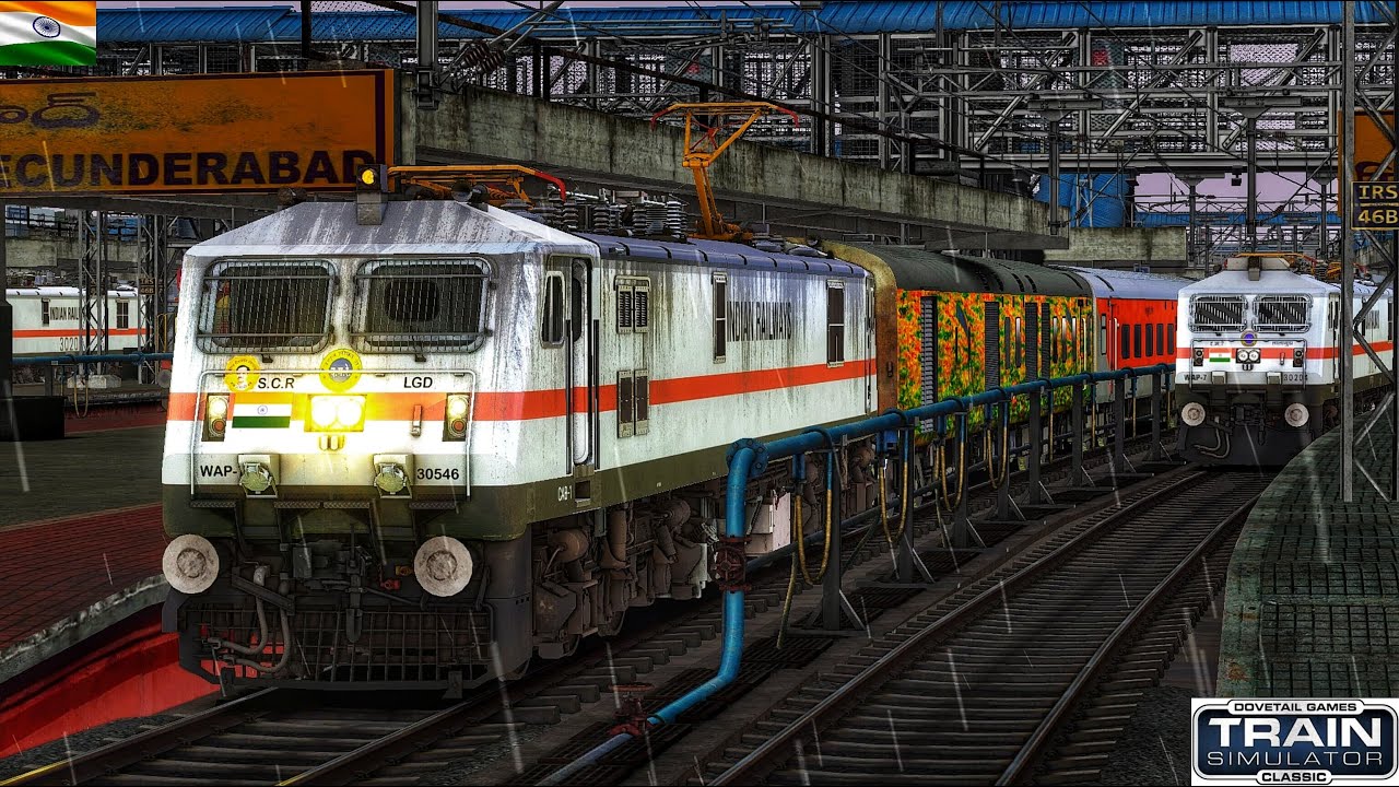18046\East Coast Express (HYB - SHM) | LEADS LGD WAP 7 | INDIAN ...