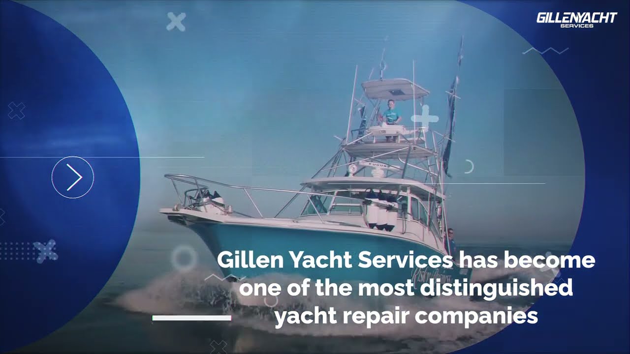 Gillen Yacht Services install Furuno side scan sonar - YouTube