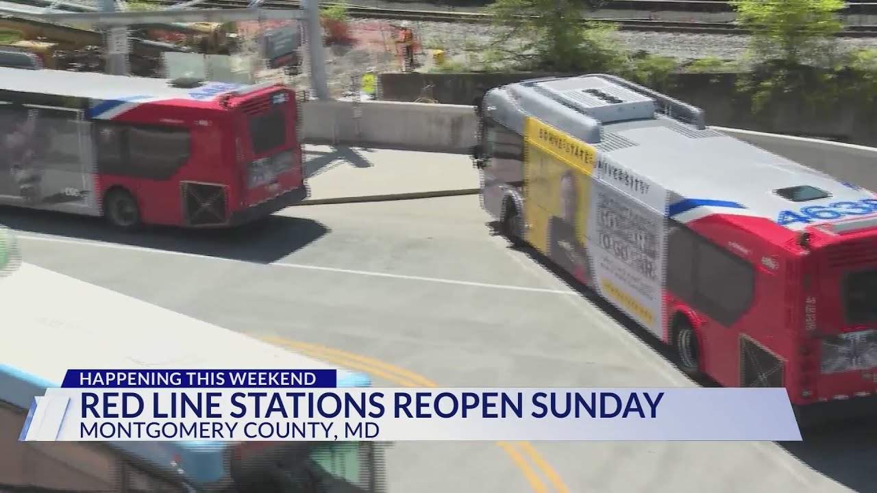 Red Line stations reopen on Sept. 1: Here's what changed - YouTube