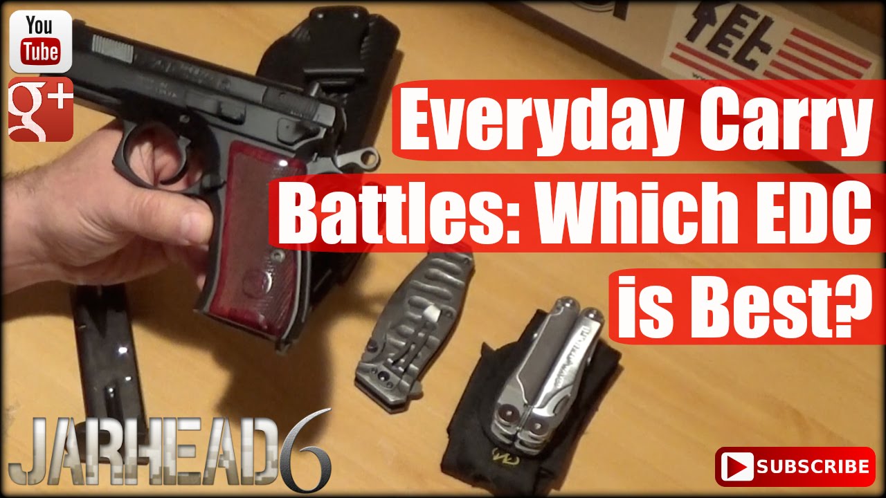 Everyday Carry Battles: Which EDC is Best? - YouTube