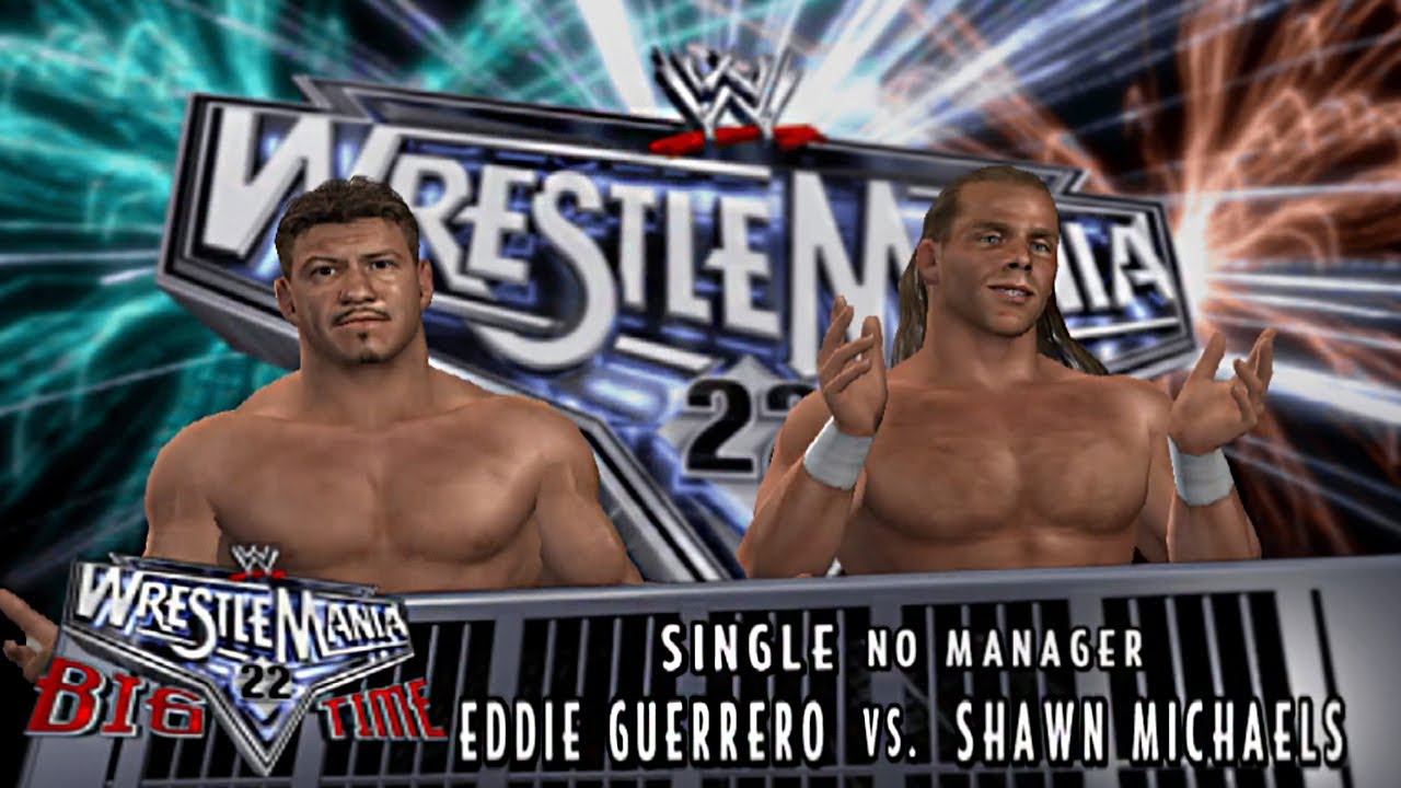 WWE SVR 2007: Single - Eddie Guerrero vs Shawn Michaels! - YouTube