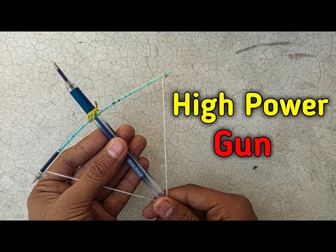 पेन से बनाये खतरनाक तीर धनुष 🏹|| How To Make Powerful  Bow & Arrow With Pen | Maker Ranjan