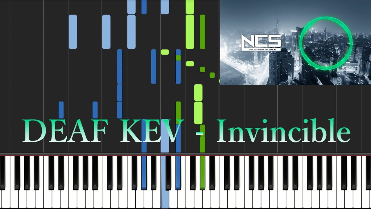 DEAF KEV - Invincible (Piano tutorial) - YouTube