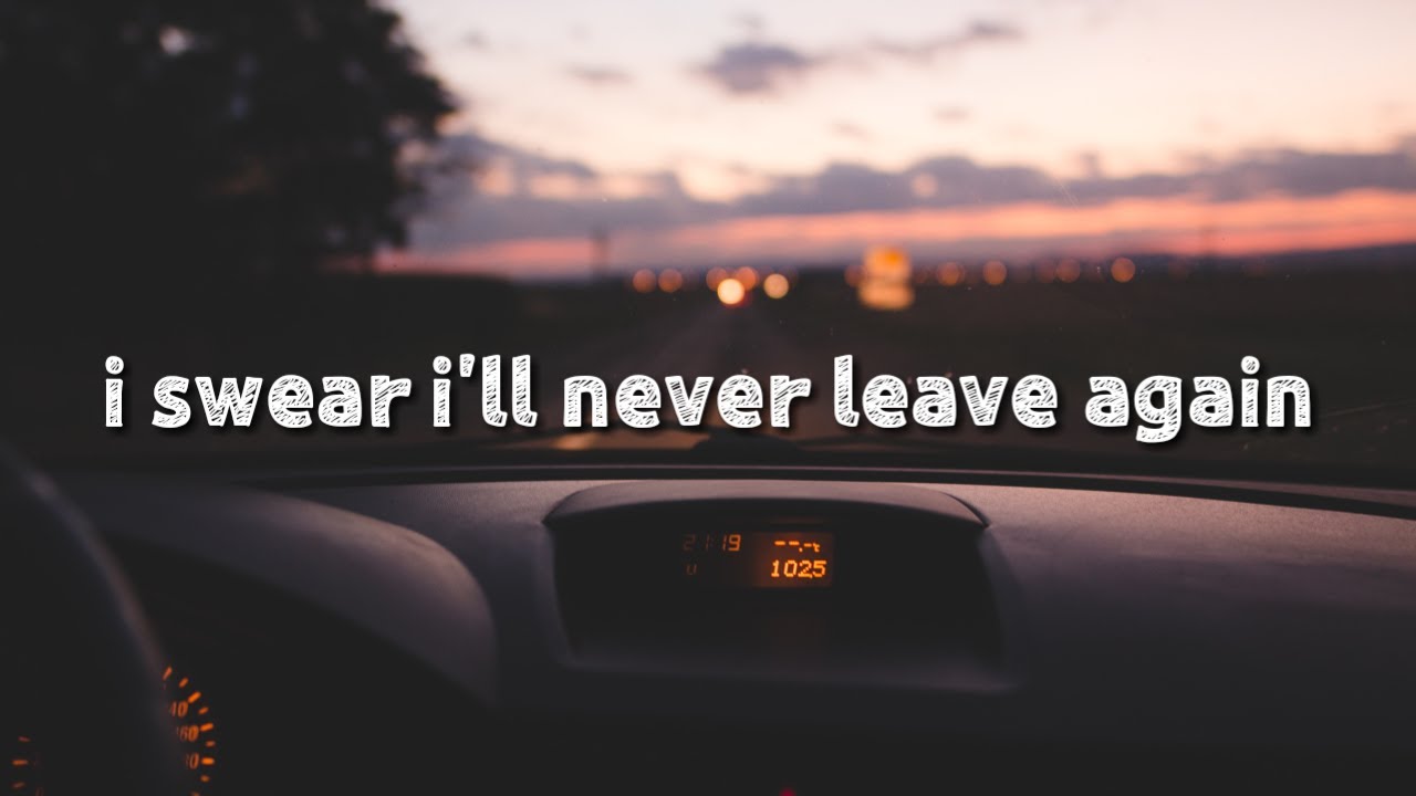 keshi - i swear i'll never leave again (Lyrics) - YouTube