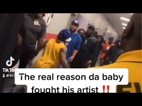 The real reason why da baby fought his artist wisdom - YouTube