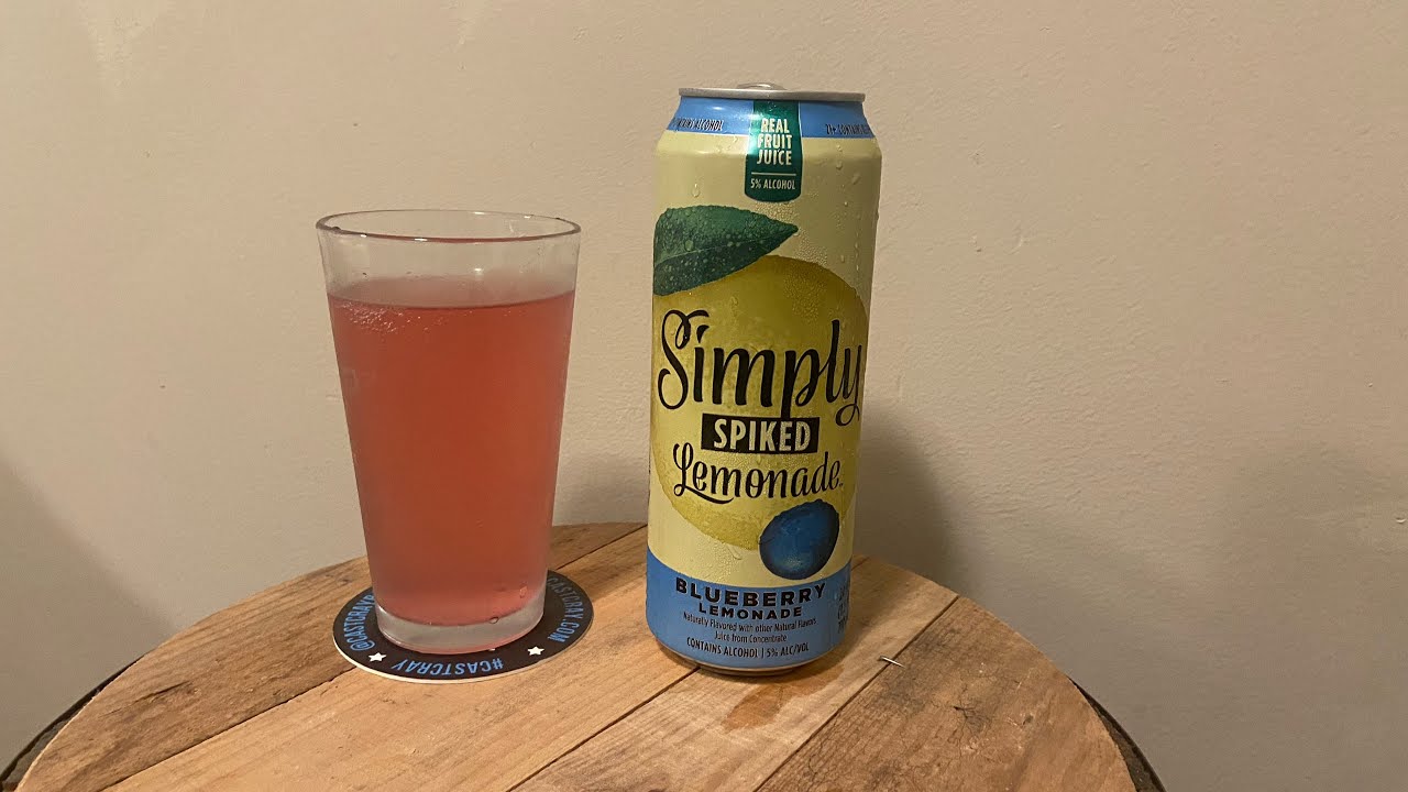 Simply Spiked Blueberry Lemonade - YouTube
