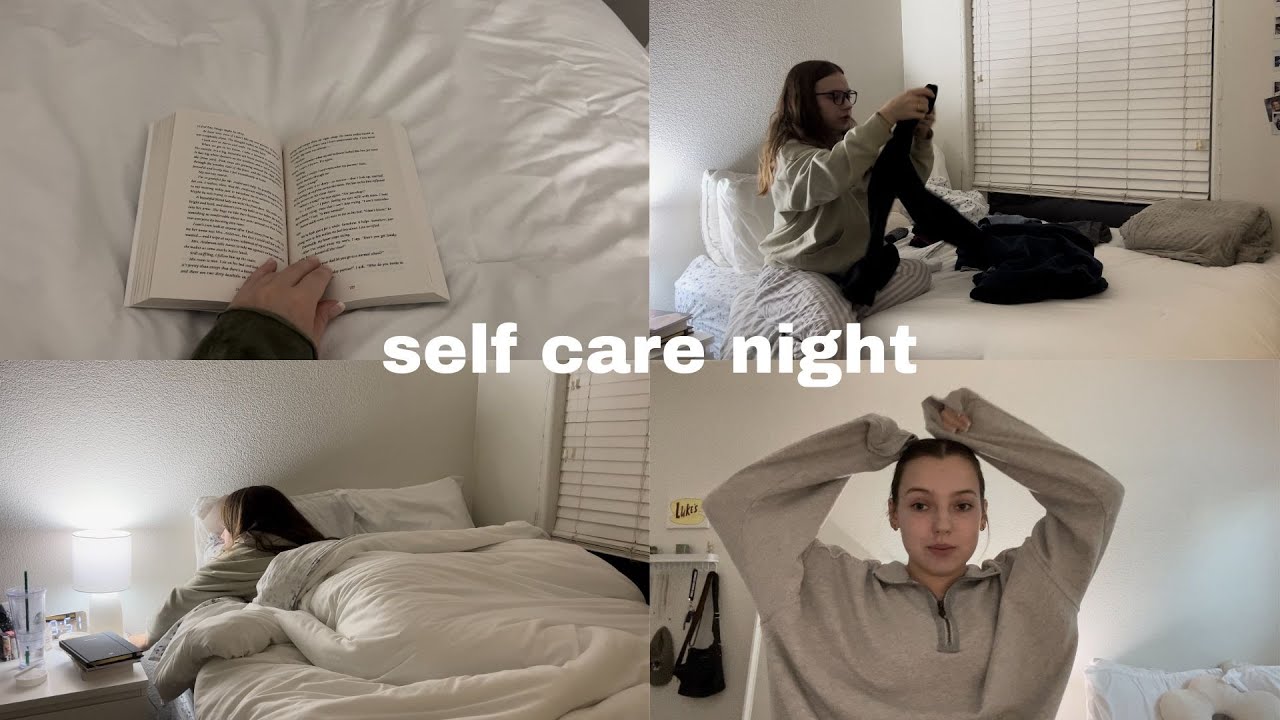 self care night | shower routine, skincare, cozy night rituals - YouTube
