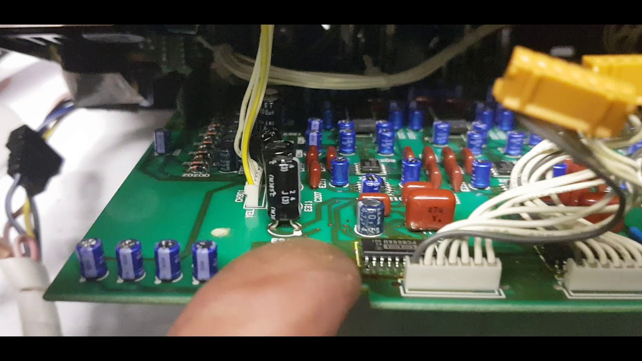 Alpine 3362 not looking forward to capacitor replacements LOL - YouTube