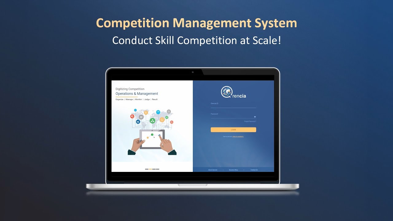 Competition Management System - Qrencia - YouTube