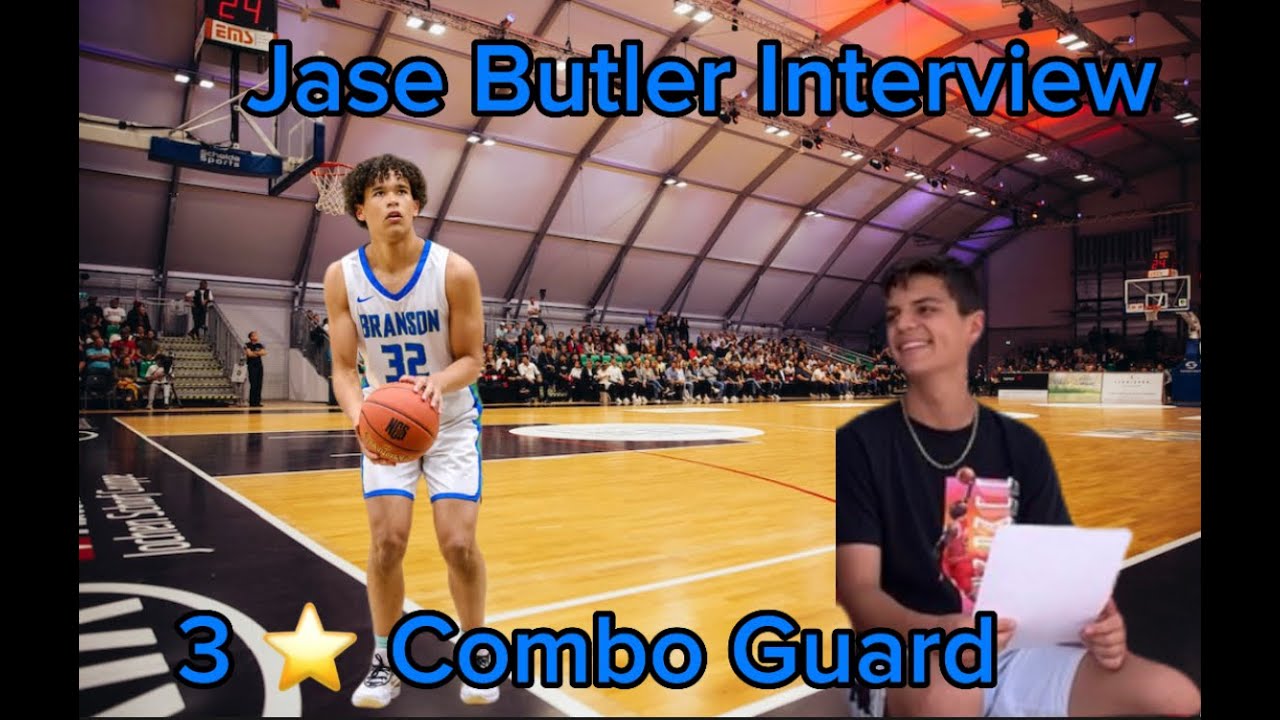3 ⭐️ Combo Guard from Branson High School Jase Butler Interview - YouTube