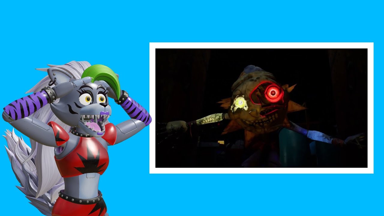 Roxanne Wolf REACTS to The FNaF Security Breach RUIN DLC Trailer (Not a ...