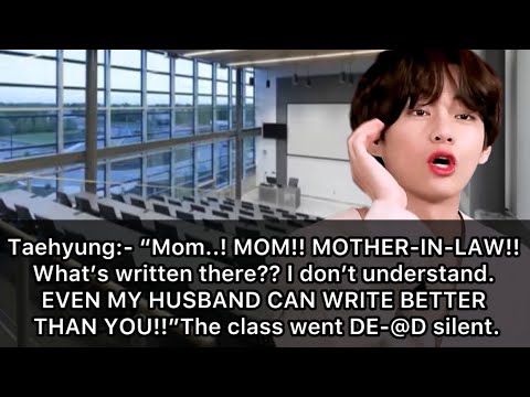 [TAEKOOK ONESHOT] “When Professor’s Son Fall For Bad Boy Of College” | Topkook