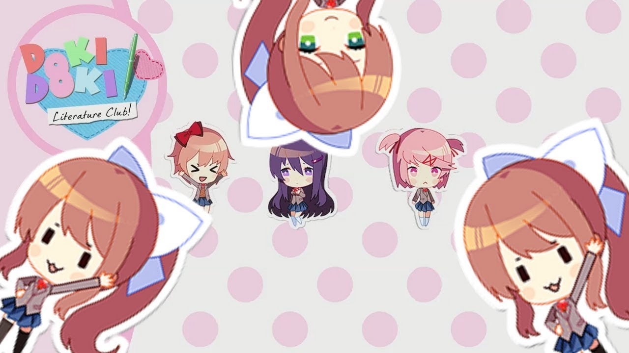 "Okay Everyone!" Enhanced Monika Edition - Doki Doki Literature Club ...