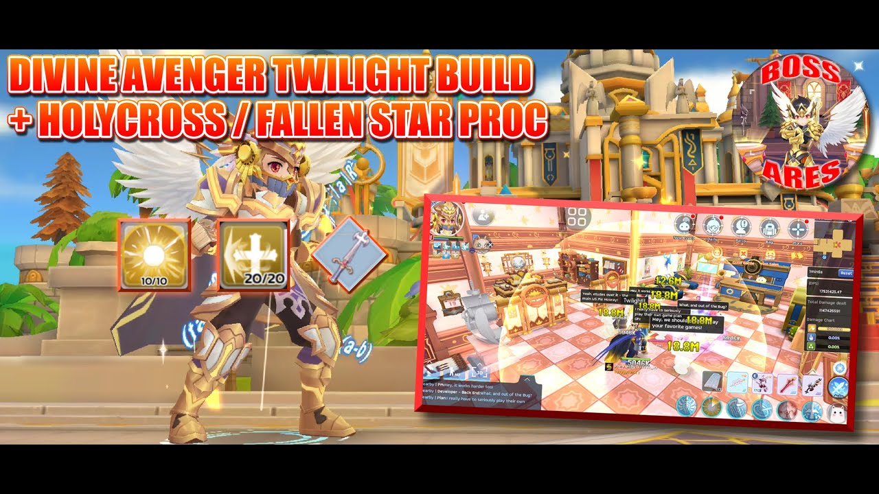 Ragnarok M Eternal Love | Divine Avenger Twilight PVE Build with Holy ...