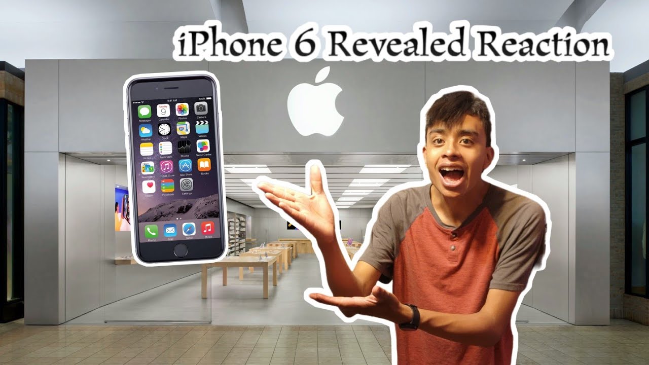iPhone 6 Revealed Reaction - YouTube