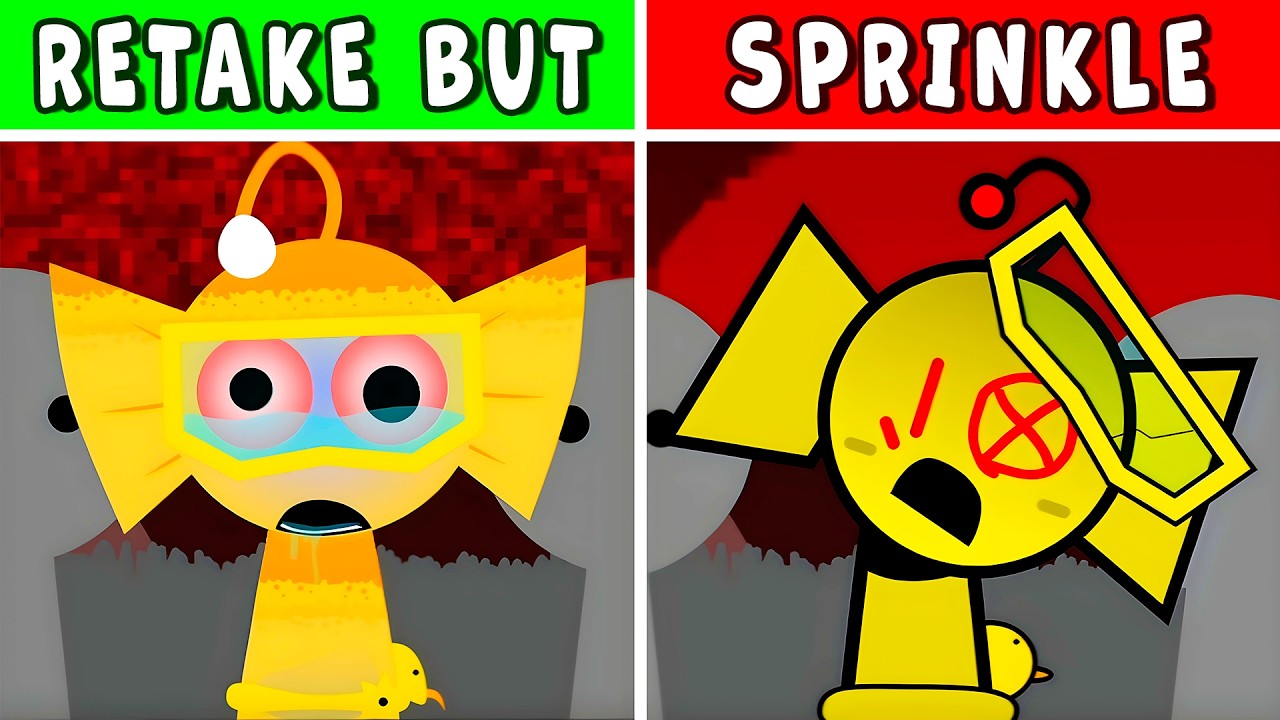 Incredibox Sprunki: Retake But Sprinkle Retake - Normal vs Horror (New ...