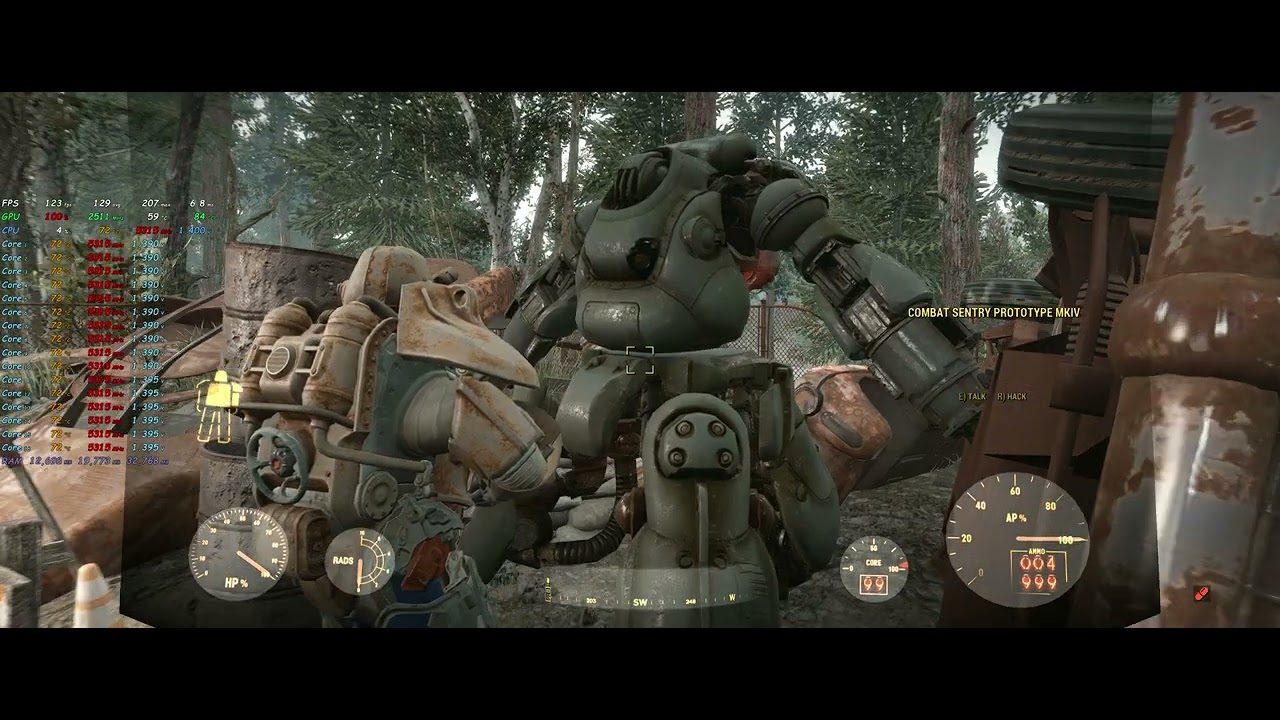 Fallout 4 7700x+7900xt Widescreen Modded - YouTube