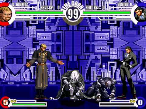 Mugen kof 2003 O goenitz vs gustab munchausen - YouTube