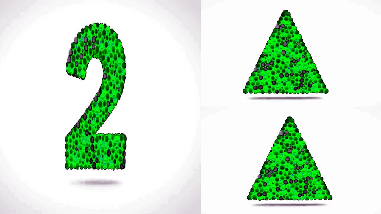 LEARN SHAPES COUNTING ( 2 TRIANGLE ) Effects Compilation Sponsored BY ...