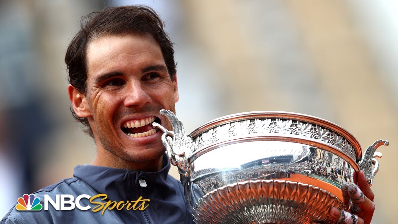 2019 French Open: Rafael Nadal celebrates winning 12th title | NBC ...