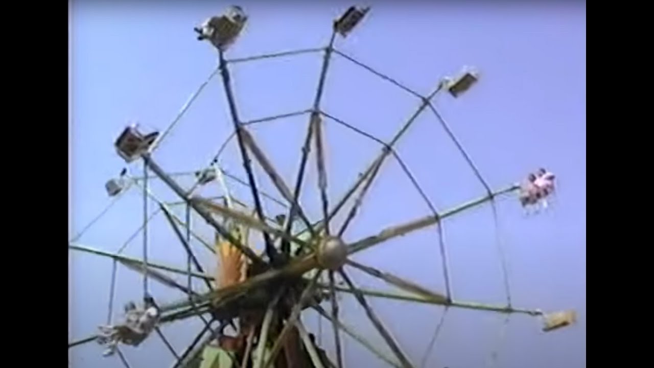 very rare Chance Rides Radar / Raven amusement ride with on-ride ...